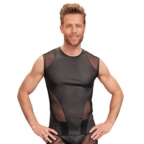 Футболка мужская с вставками из сетки Nek Xl 21615321731 купить в секс шопе Incognito