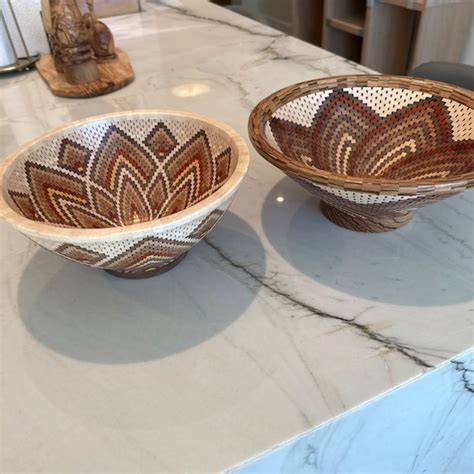 Open Segment Wood Bowl Etsy