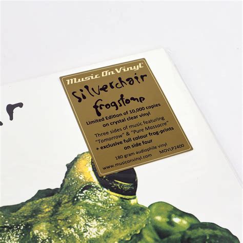 Silverchair Frogstomp Music On Vinyl 180g Clear Colored Vinyl Viny