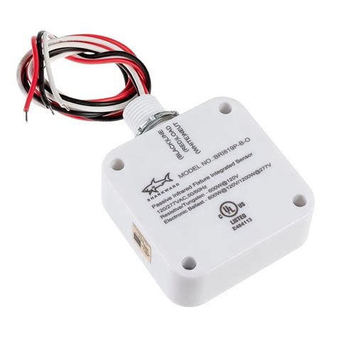 pir motion sensor fixture mount 360° detection 120 277v warehouse