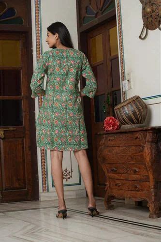 Hand Block Printed One Piece Drees At ₹ 650 Piece Akoda Jaipur Id