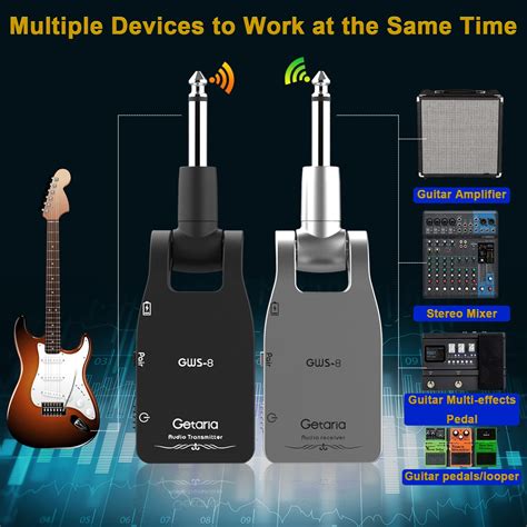 Wireless Guitar System 24ghz Wireless Guitar Transmitter