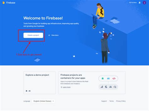 Create A Firebase Application