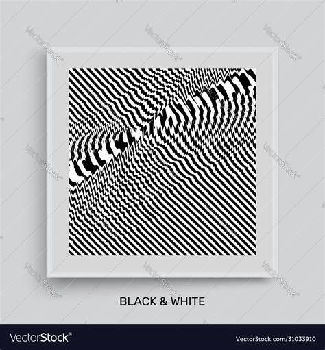 Waveform Background Surface Distortion Pattern Vector Image