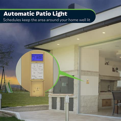 Digital Astronomic Timer Switch 7 Day Programmable