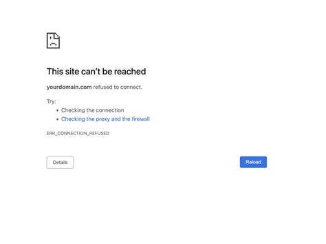 How To Fix “this Site Cant Be Reached” Error In Chrome Siteground Kb
