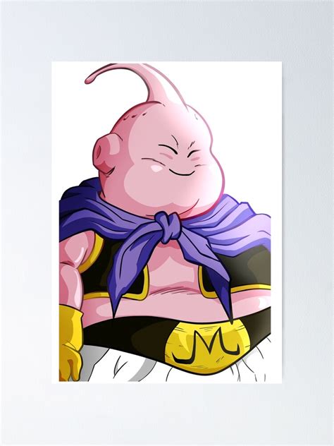 Majin Boo Majin Buu Poster For Sale By Dazuma Art Redbubble