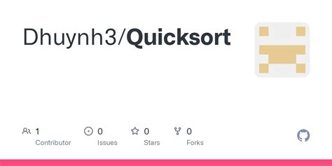 GitHub Dhuynh3 Quicksort