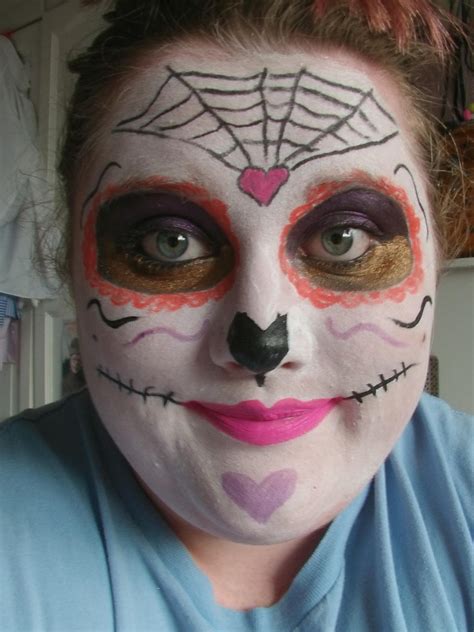 Sugar Skull Makeup By Jamdoughnutmagician On Deviantart