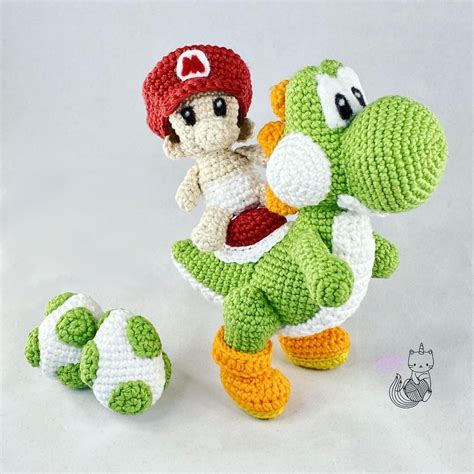 Yoshi Luigi Crochet Amigurumi Alba Bookmark Crochet Patterns