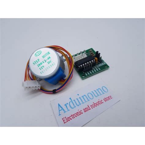 28byj 48 12V ULN2003 DRIVER MOTOR Module 28BYJ48 MOTOR STEPPER MOTOR Shopee Philippines