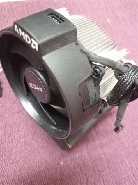 Amd Wraith Spire Rgb Cpu Cooler Computers And Tech Parts And Accessories