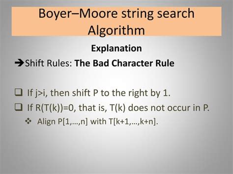 String Matching Algorithms Pattern Matching Pptx Programming