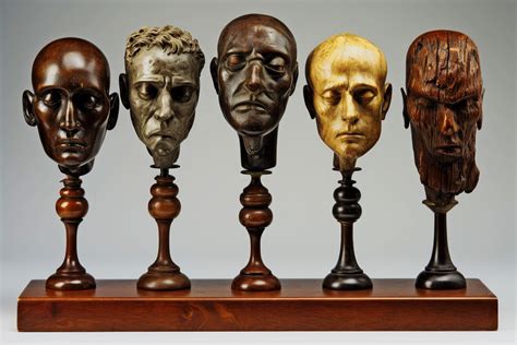 Heads Artwork Created By Midjourney From A Sequence Of Tex… Flickr