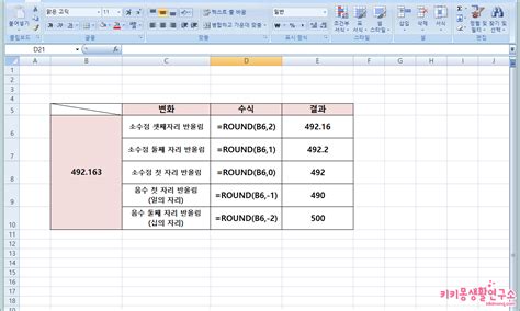 Excel Round