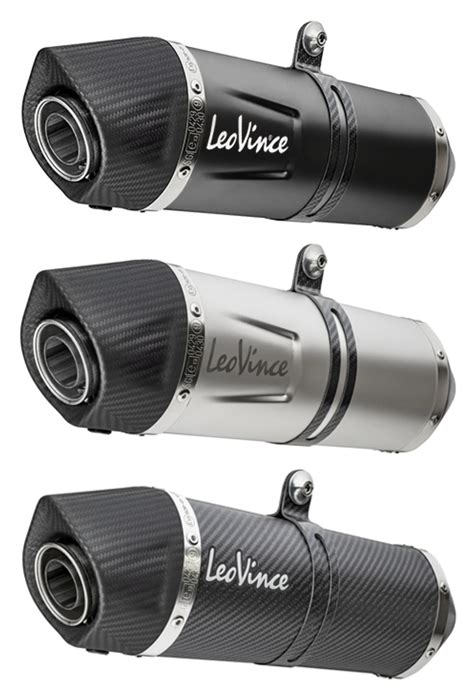 Leo Vince LeoVince LV One Evo Silencieux Acier Inoxydable Avec