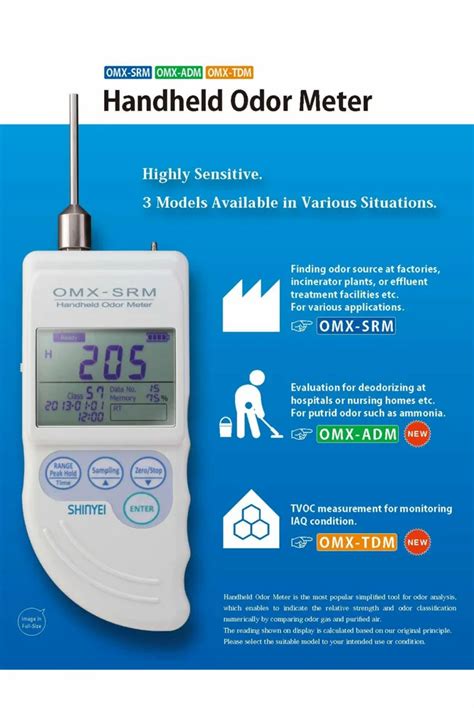 Omx Srm Odor Meter Accuracy Refer Catalog At ₹ 138500piece In New