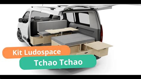 Kit aménagement ludospace TCHAO TCHAO version 2 places Démo 3D YouTube
