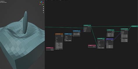 Geonodes How To Use Wave Texture To Transform Geometry Basics Interface Blender Artists