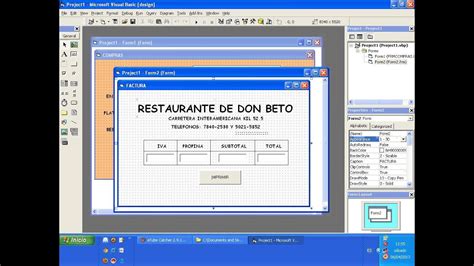 Tutorial De Aplicacion De Restaurante En Visual YouTube