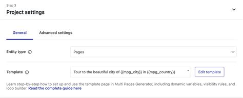 MPG Project Main Options Themeisle Docs