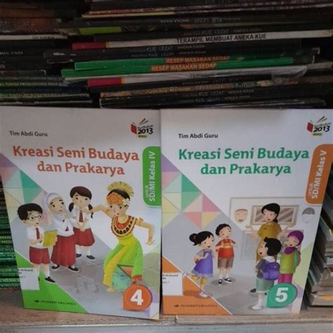 Jual Erlangga Kreasi Seni Budaya Dan Prakarya Kelas 4 Dan 5 Shopee