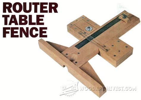 Diy Router Table Fence Diy Projects