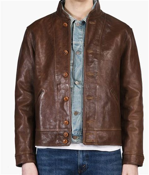 Vintage Albert Einstein Leather Jacket Jacket Hub