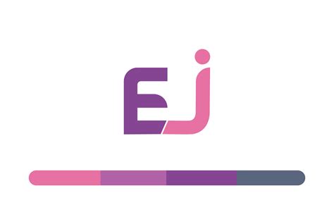 Alphabet Letters Initials Monogram Logo Ej Je E And J 13067472 Vector Art At Vecteezy