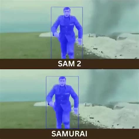 Ultan O On Linkedin Visual Object Tracking Samurai Vs Metaais Sam