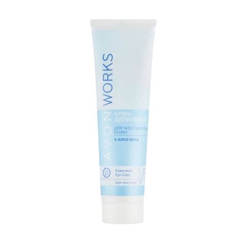 Уценка! Крем-депилятор для тела Avon Works для чувствительной кожи, с ...