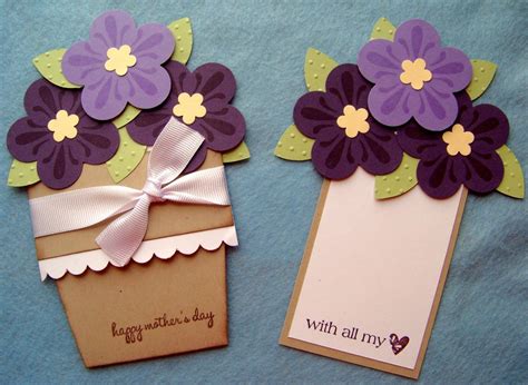 Tarjeta Día De La Madre 12 Pop Up Cards Cute Cards Flower Cards