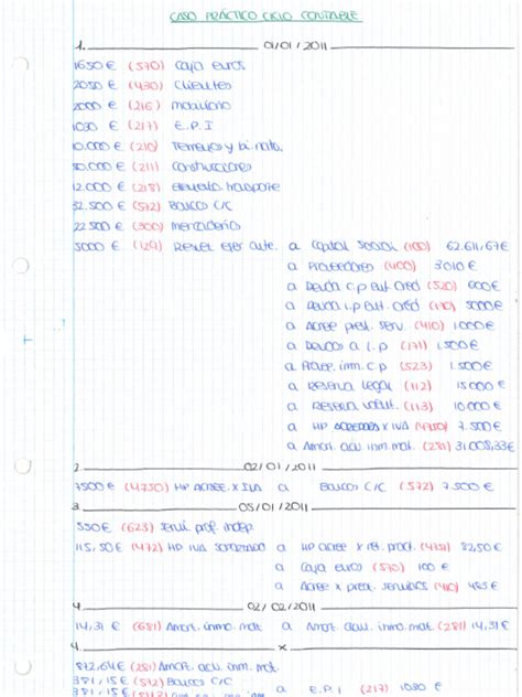 Caso Practico Contable Elena Moran Pdf