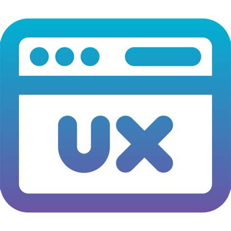 User Experience Generic Gradient Icon