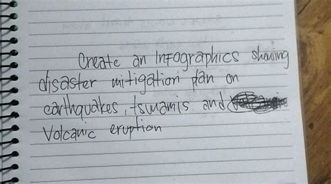 Create An Infographics Showing Disaster StudyX