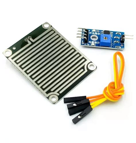 Sensor De Chuva E Gotas Modulo Arduíno Pic Esp Automação Parcelamento