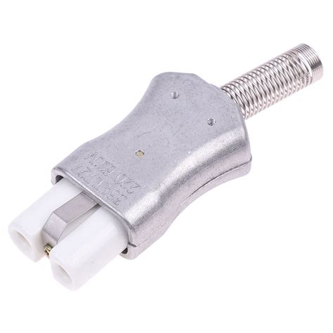 New 6mm Iec C8 Ceramic Wiring Industry Socket Plug High Temperature