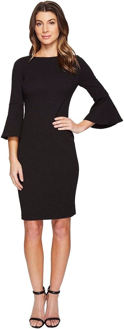 Calvin Klein Womens Peplum Sheath Dress At Amazon Womens Clothing Store