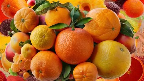 Premium Photo Fruity Collage With Oranges