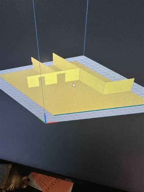 printer started printing walls and ignored solid base why r cura