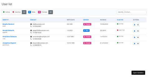 Vue Template Forked Codesandbox