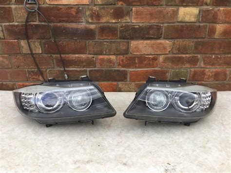 Bmw 3 Series E90 E91 Lci Xenon Adaptive Headlights Pair Complete All