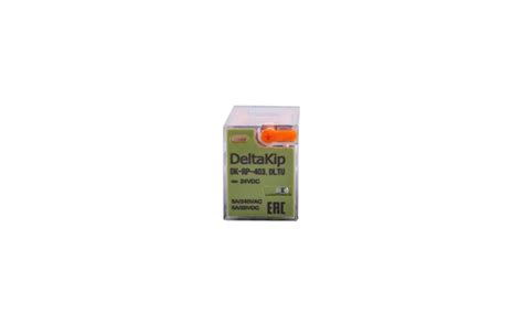Промежуточные реле Delta-Kip DK-RP 403.DLTU, 4 конт., 24V DC (2шт ...