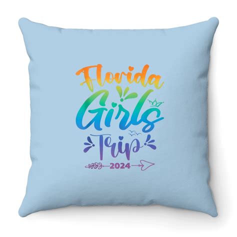 Florida Girls Trip 2024 Tie Dye Cute Girls Weekend Road Trip Ts