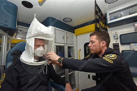 Fitting N 95 Mask Stock Image C0501997 Science Photo Library