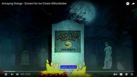 Annoying Orange - Scream for Ice Cream #Shocktober on Vimeo