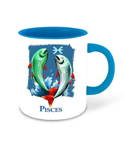 Borosil Zodiac Classic Mug Pisces At 191 Piece Coffee Mugs