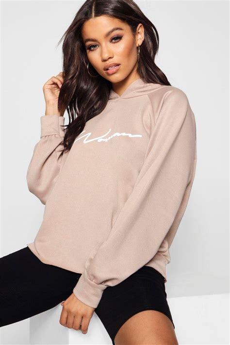 Oversized Slogan Woman Sweat Hoody Hoodies Oversize Women Fashion