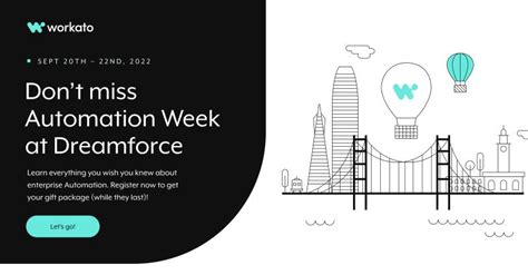 Dreamforce Is Quickly Approaching Next Week Alongside Workatos Automate World Tour Brian