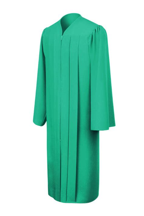 Toga Verde Esmeralda Mate De Secundaria Graduacion